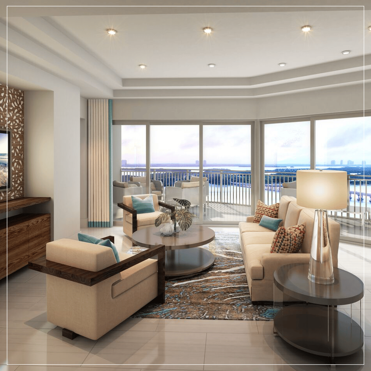 Coastal Interior Design Options for Your Luxury Waterfront Condo